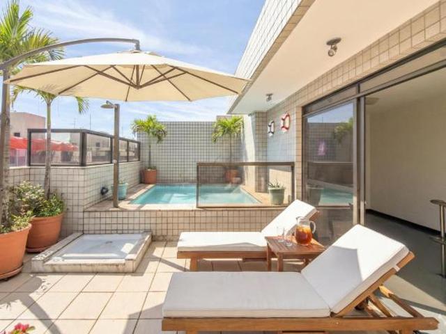 COBERTURA DUPLEX COM JACUZZI E VISTA LIVRE À VENDA NA SQN 212!
