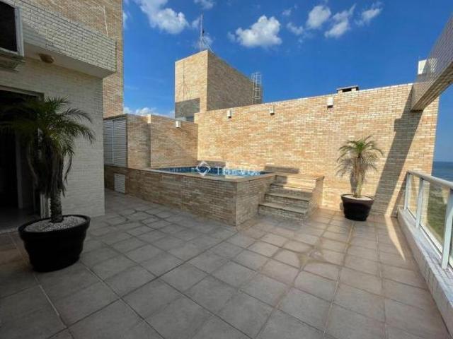 COBERTURA DUPLEX COM LINDA VISTA PARA O MAR EM BERTIOGA!