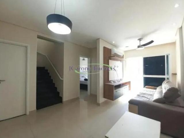 Cobertura duplex com piscina,churrasqueira e 2 vagas de garagem 2 Quartos 1 Suíte, Sacada e Laze