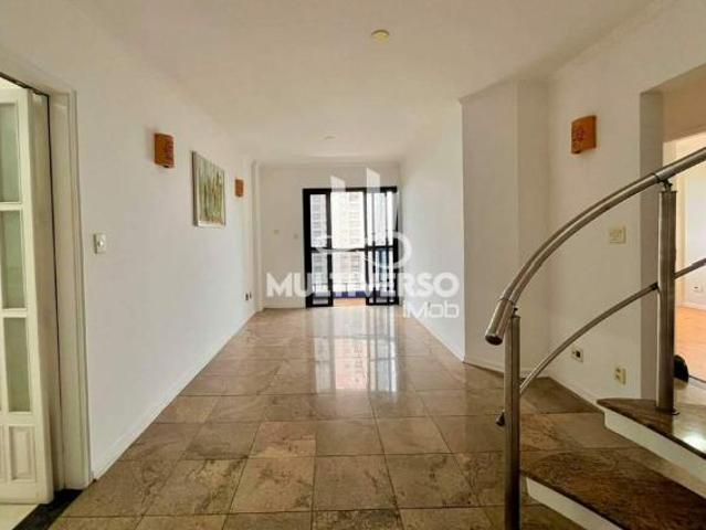 Cobertura Duplex com Piscina e Vista Mar Vaga fechada para 2 carros – Ponta da Praia, Santos