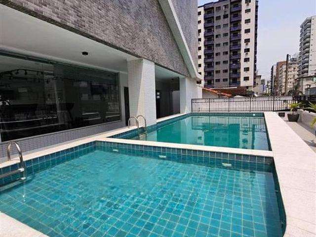 Cobertura duplex com Piscina 04 dormitórios com 04 súites 03 vagas Vista Mar Praia Grande