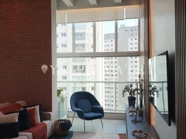 Cobertura Duplex de Alto Padrão/ Barra funda/ 112m²/ 2 Dormitórios/ 1 suite/ 3 vagas