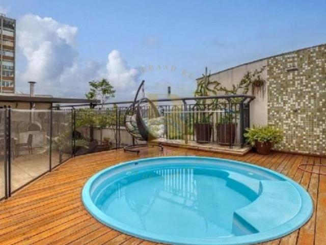 Cobertura Duplex de Luxo com 303 m², 3 quartos sendo 3 suítes à venda no bairro Alto da Boa Vista