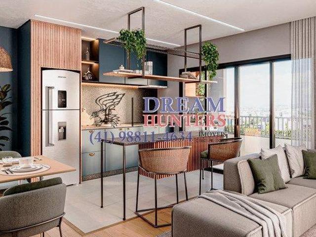 Cobertura Duplex de 144m² no bairro Santa Felicidade, com 3 quartos 2 suítes, 3 banheiros e 2 vaga
