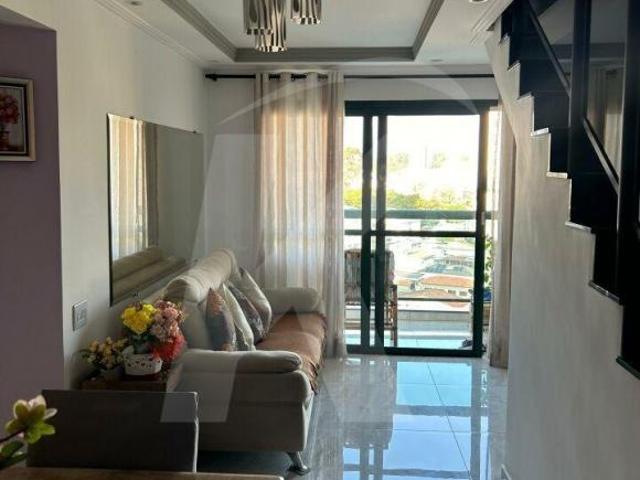 Cobertura duplex de 164m² 4 dormitórios 2 Suítes 2 vagas no Parque Mandaqui