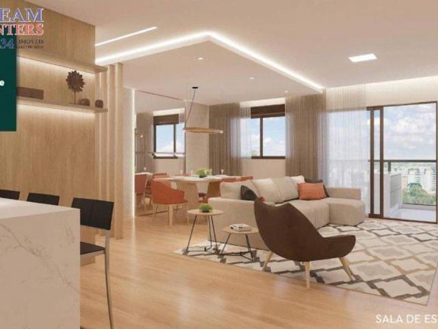 Cobertura Duplex de 166.08m² no bairro Bacacheri, com 3 quartos 2 suítes, 3 banheiros e 2 vagas de