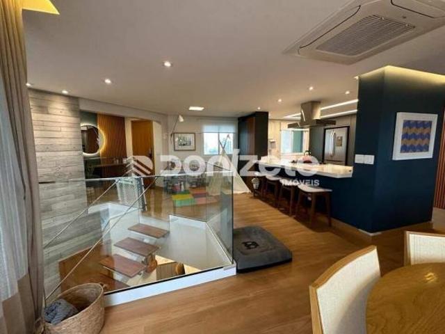 Cobertura Duplex de 182 m² no Jardim, Santo André – 2 Quartos, 1 Suíte, 6 Vagas