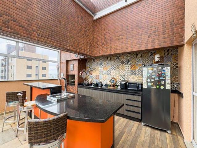 Cobertura Duplex de 255m² com 4 Suítes e 4 Vagas em São Caetano do Sul Santa Paula