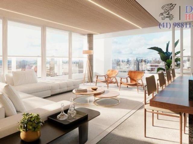 Cobertura Duplex de 263.66m² no bairro Seminário, com 3 suítes, 4 banheiros e 5 vagas de garagem