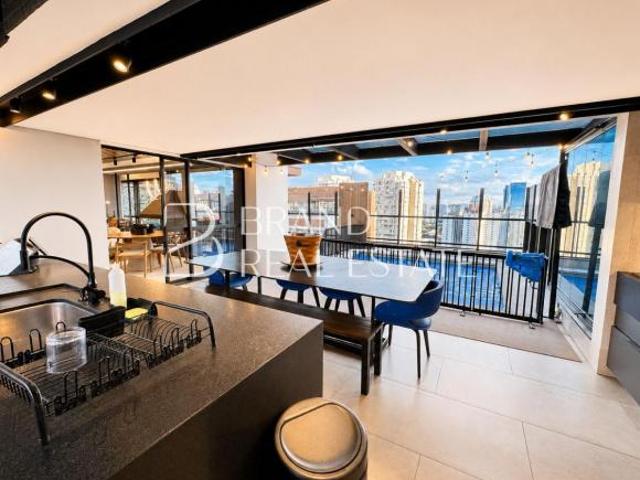 Cobertura Duplex de 410m² com 3 Suítes, Piscina Privativa e Espaço Gourmet na Granja Julieta