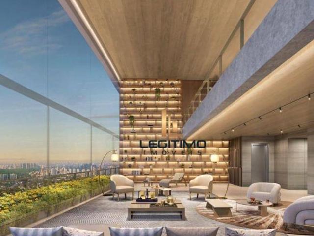 Cobertura Duplex de 4 suítes à venda no Jardim Guedala, 710 metros privativos, 5 vagas demarcadas, l