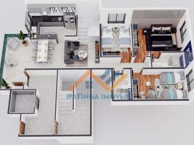 Cobertura duplex em ótima localização no bairro Iguaçu em Ipatinga