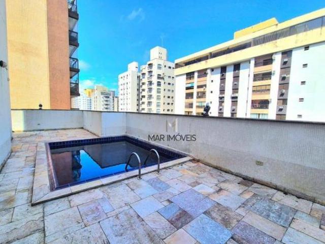 Cobertura Duplex em excelente localização na região da praia das Pitangueiras no Guarujá!