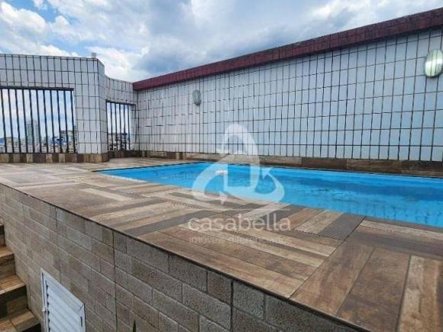 Cobertura Duplex em Ponta da Praia, Santos/SP, 3 dormitórios, suite e lazer