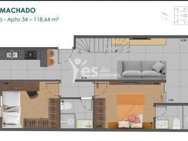 Cobertura Duplex em São Bernardo do Campo Centro | Em Obras Entrega Fevereir
