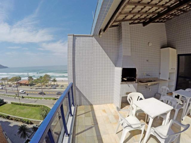 Cobertura Duplex FRENTE AO MAR Acomoda até 12 pessoas Praia grande, Ubatuba