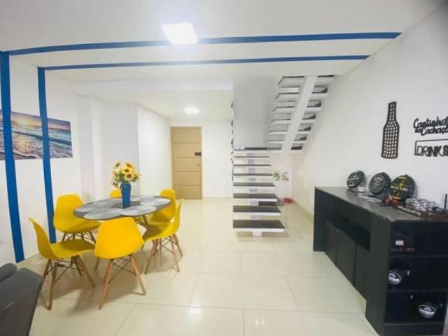 COBERTURA DUPLEX, FRENTE MAR, c/ 3 Dorm sendo 3 suítes, 145 m² de área útil, MOBILIADA, Bairro: CAI