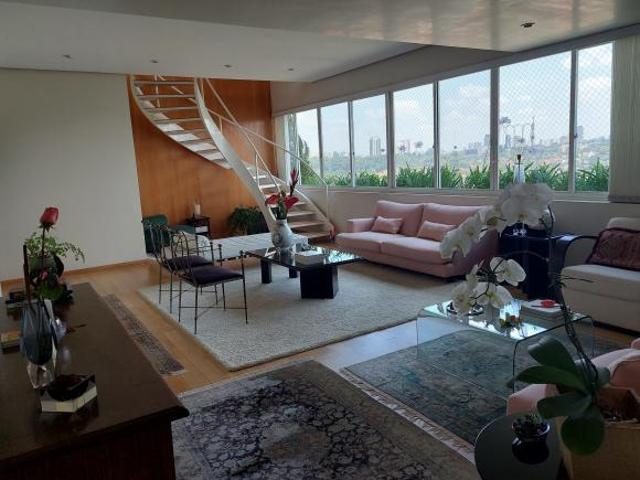 cobertura duplex higienopolis 03 dormitorios + escritorio 424 m2 úteis 04 vagas