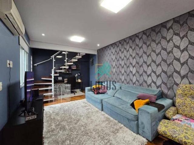 Cobertura Duplex IMPECÁVEL com 145m² composto por 3 dormitórios sendo 1 suíte, à venda por R$ 1.100