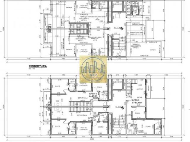 Cobertura Duplex para Venda em Santo André, Vila Floresta, 2 dormitórios, 1 suíte, 3 banheiros
