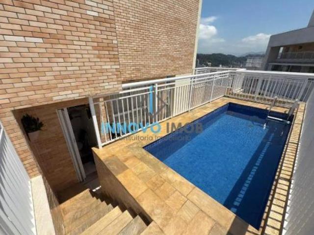 Cobertura Duplex para Venda em Santos, Gonzaga, 4 dormitórios, 3 suítes, 5 banheiros, 3 vagas