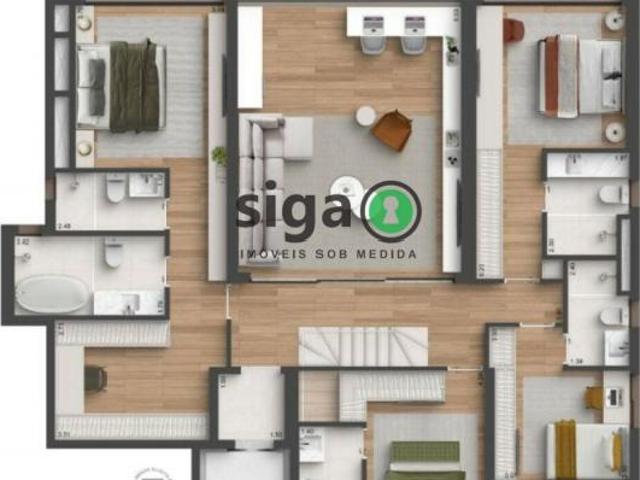 Cobertura Duplex para venda na Vila Clementino 04 suítes, São Paulo SP
