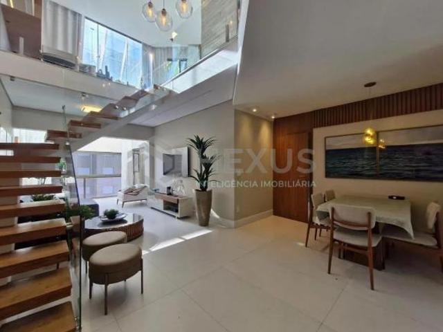 Cobertura Duplex reformada com piscina e churrasqueira e vista mar na Praia das Asturias, Guaruja