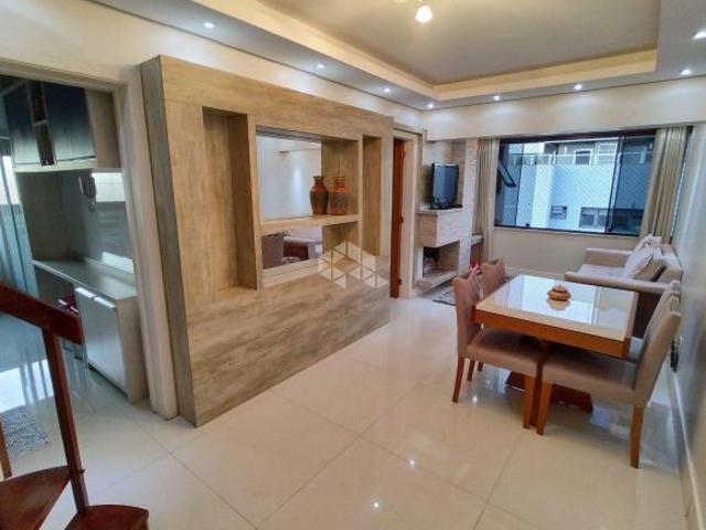 COBERTURA DUPLEX SEMI MOBILIADA COM 2 DORMITÓRIOS, 1 SUÍTE E PISCINA COM VAGA CO