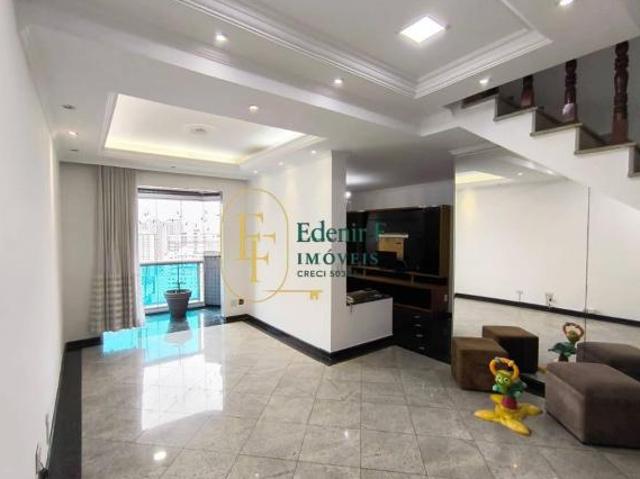 Cobertura Duplex Tatuapé 170m² 3 Dormitórios, Área Gourmet Lazer Completo
