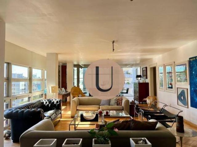 Cobertura Duplex Única em Higienópolis: 720m², 5 Dormitórios, 3 suítes, 2 vagas, Vista Permanente e