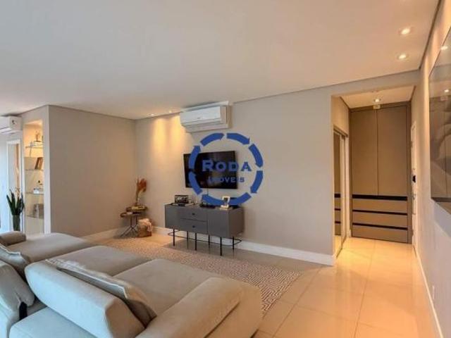 Cobertura Duplex 180 m² à Venda – 3 Suítes, Vista Mar, 3 Vagas Ponta da Praia Santos