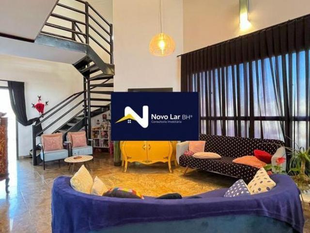 Cobertura Duplex 190m², 4 quartos, 2 suítes, 3 vagas à venda no Gutierrez