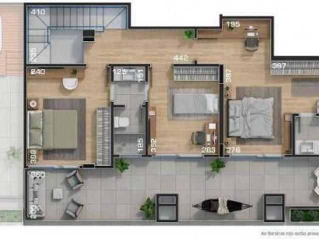 Cobertura Duplex 194m² 3 suítes, terraço gourmet e 2 vagas no Ecoville