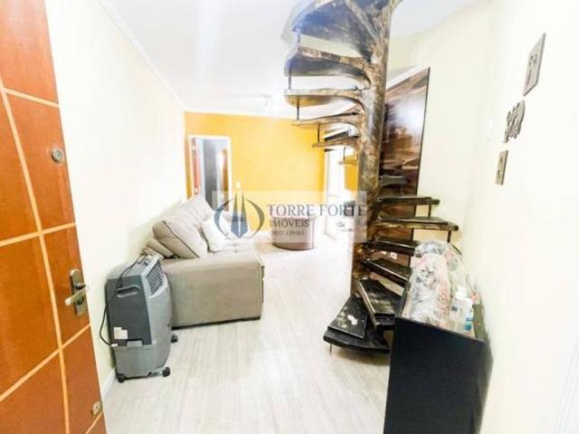 Cobertura duplex 110 m2, 2 dormitórios, no Jardim Vila Formosa