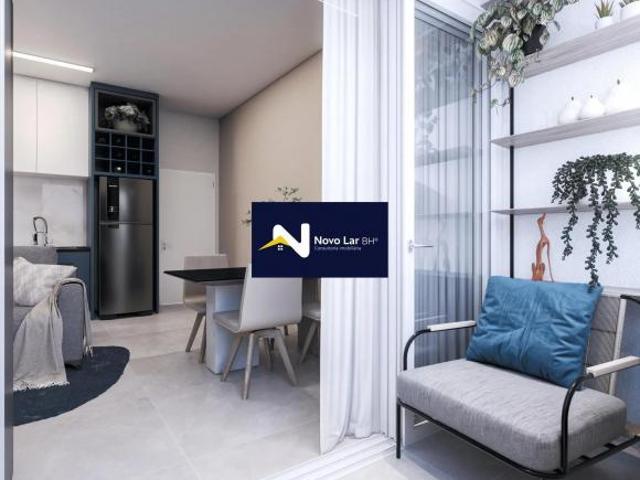 Cobertura duplex 119m², 2 quartos, suíte e 2 vagas no bairro São Luiz Pampulha