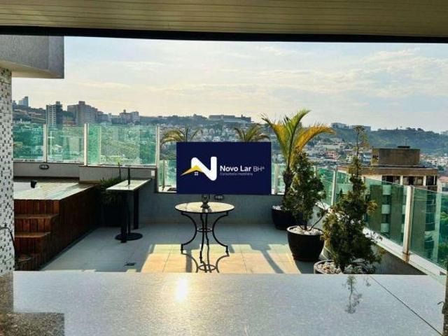 Cobertura Duplex 245m², 4 quartos, 3 vagas, e lazer a venda no Buritis