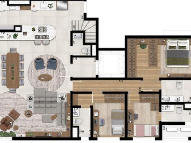 Cobertura Duplex 276m² no 15º Andar / Ed. Simão 717 Pinheiros / Sp 2027