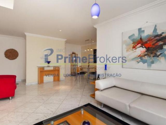 Cobertura Duplex, 206m² 3 Dormitórios, 2 Suítes, 3 Vagas, Piscina Privativa Moema