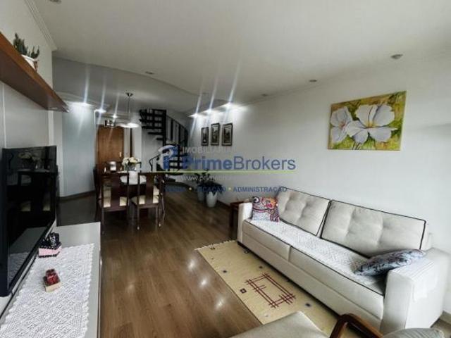 Cobertura duplex 230m² 4 Dormitórios, 2 Suítes, 3 Vagas, Piscina Exclusiva Bosque da Saúde