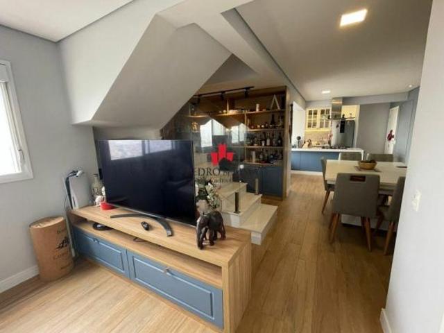 Cobertura duplex 2 suítes e 2 vagas com planejados na Vila Penteado