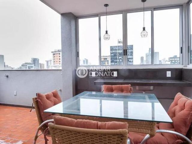 Cobertura duplex 2 suítes, 2 vagas, 151m² com espaço gourmet e jacuzzi no São Pedro