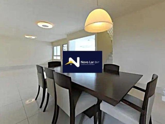 Cobertura duplex 342m², 4 quartos, 3 suítes, 5 vagas à venda no Gutierrez