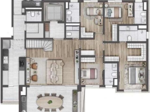 Cobertura Duplex 345m² Atmos Moema Passaros = One / Chaves Dez 2025