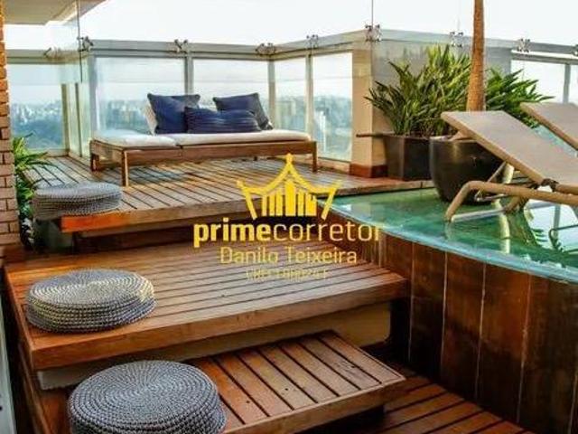 Cobertura Duplex 366m2 mobiliada com vista incrível para o Parque do Ibirapuera