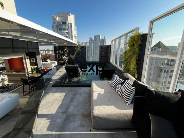 Cobertura Duplex 315 m com vista livre incrível para a Ponte Estaiada aceita permuta por Cobertura m