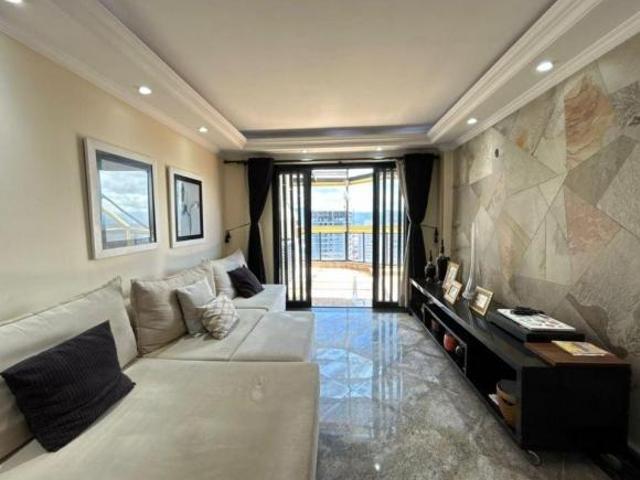 Cobertura duplex 3 dormitórios com piscina privativa e vista mar na Aviação, Praia Grande SP