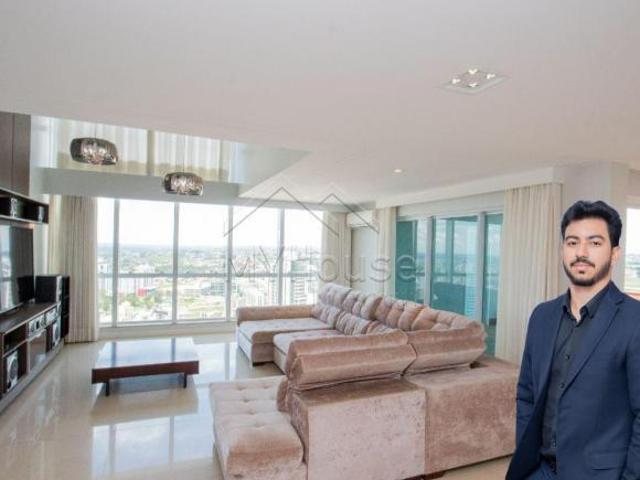 Cobertura duplex 3 suítes à venda no via terrazzo 284m² 4 vagas 28 norte