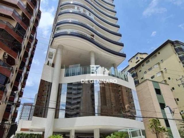 Cobertura Duplex, 3 suítes, 3 vagas, ha 50 metros do Mar, Praia Grande, Guilhermina