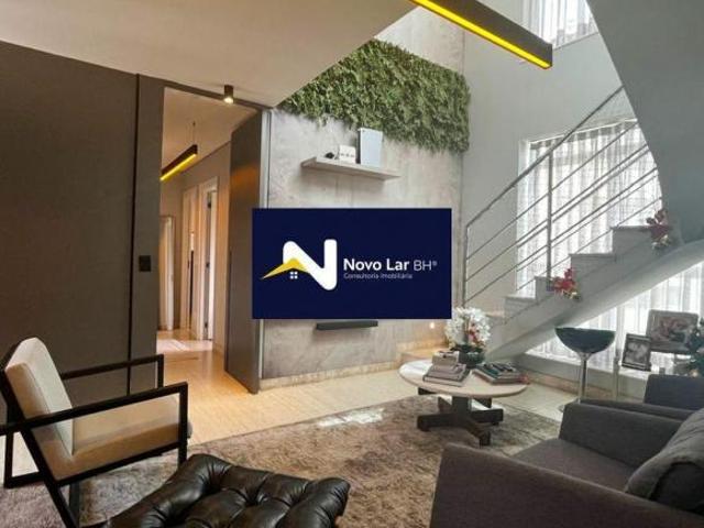 Cobertura duplex, 3 quartos, 2 suites, 2 vagas e lazer à venda no Sion