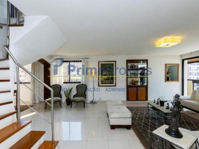 Cobertura Duplex, 447m² 5 Dormitórios, 3 Suítes, 4 Vagas, Piscina Privativa Campo Belo